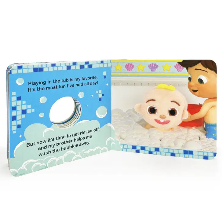 CoComelon Bath Time Puppet Book – Milby’s Just Kids