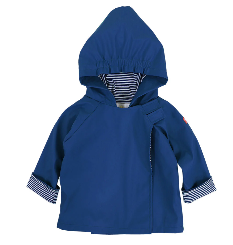 Favorite Rain Jacket-Nautical Blue – Milby’s Just Kids