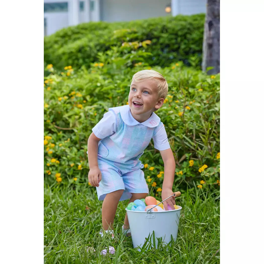 Palm Beach Plaid John John – Milby’s Just Kids